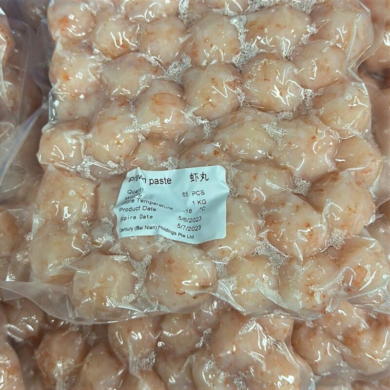 虾丸 Prawn Paste 1kg – Century (BaiNian)